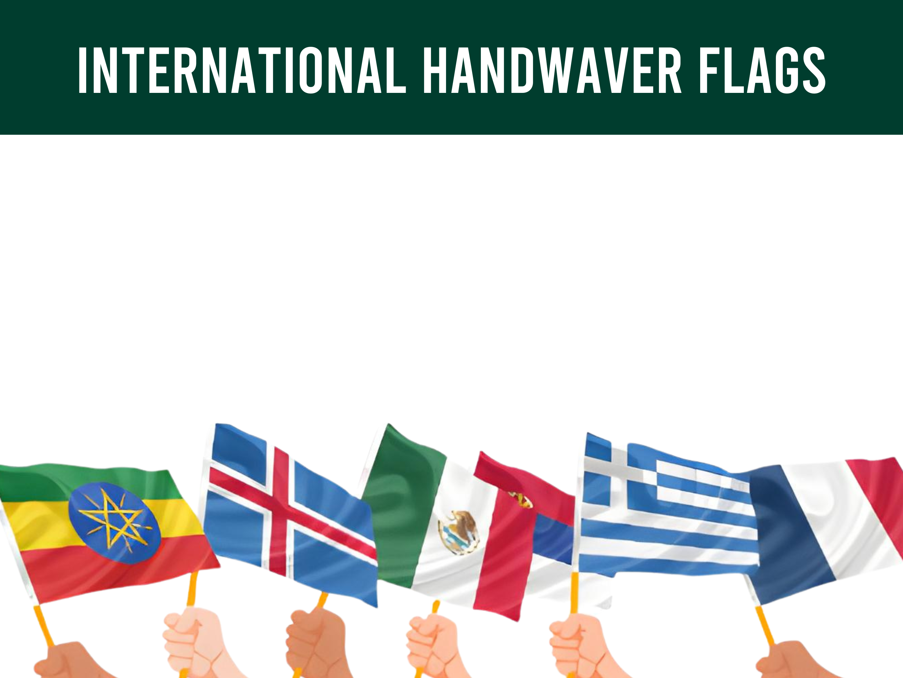 International Handwaver Flags – Flags Ireland Prospect Design