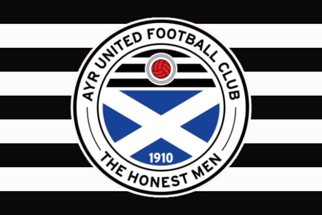 Ayr United Football Club Flag – Flags Ireland Prospect Design