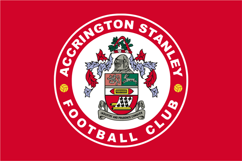 Accrington Stanley Football Club Flag - Premium Knitted Polyester ...