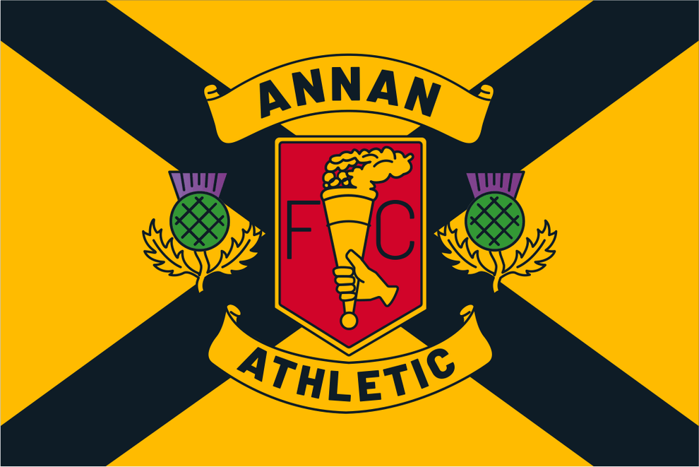 Annan Athletic Football Club Flag - Made in Ireland - Ships Worldwide ...