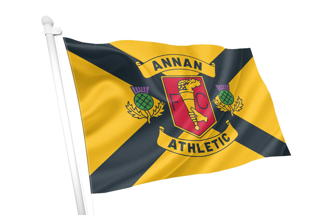 Annan Athletic Football Club Flag - Made in Ireland - Ships Worldwide ...