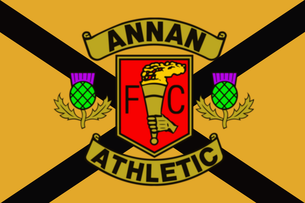 Annan Athletic Football Club Flag - Made in Ireland - Ships Worldwide ...