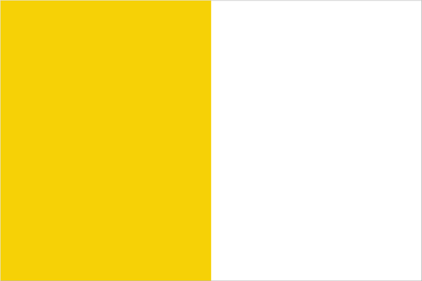 Golden Yellow & White Coloured Flag – Flags Ireland Prospect Design
