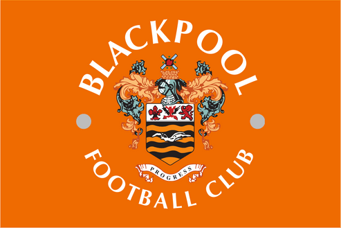 Blackpool Football Club Flag - Premium Knitted Polyester, Multiple ...