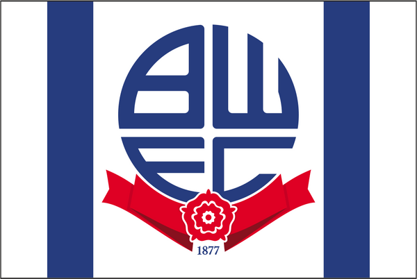 Bolton Wanderers Football Club Flag - Premium Knitted Polyester ...