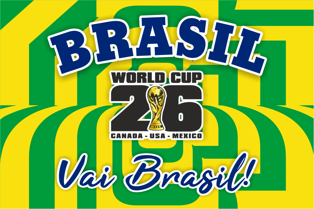 Brazil World Cup 2026 Football Supporter Flag | Brazil Fan Flag – Flags ...