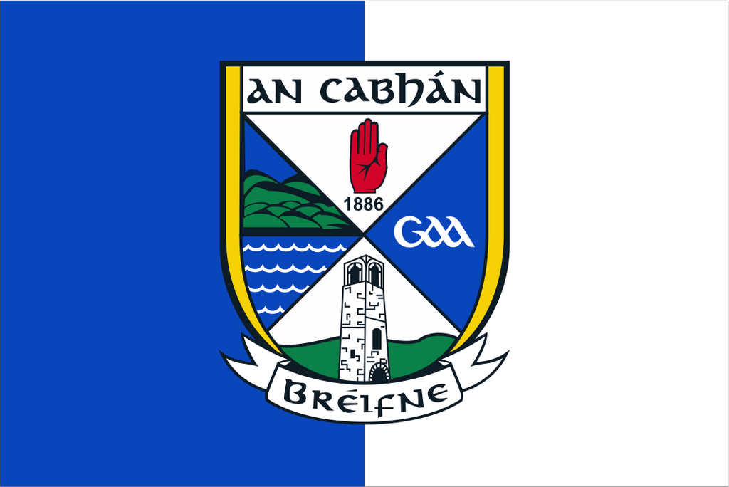 Cavan GAA Crest Flag – Flags Ireland Prospect Design