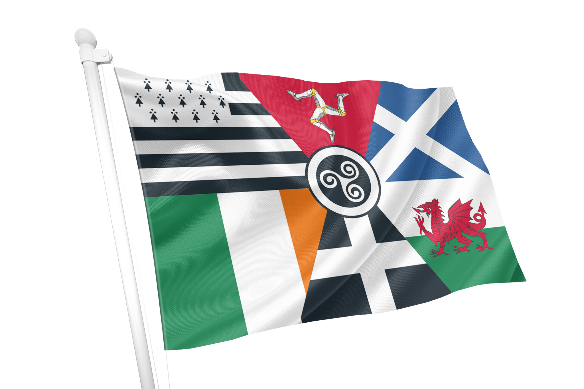 Celtic Nations Flag – Flags Ireland Prospect Design