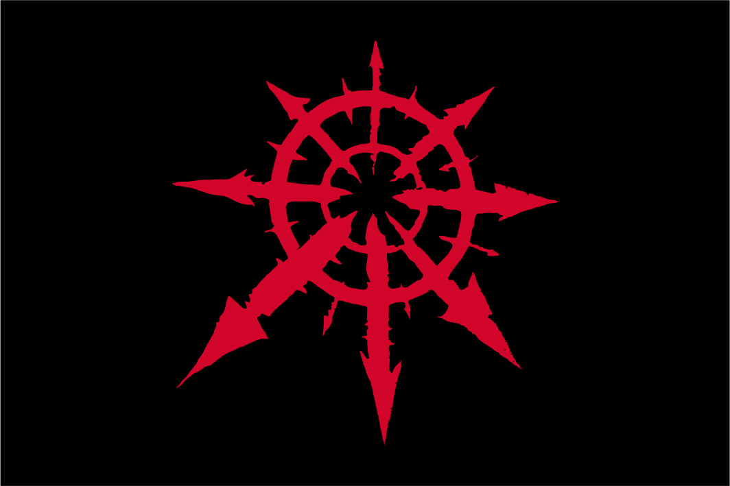 Chaos Undivided Flag | Warhammer 40K Chaos Star | Irish Made – Flags ...