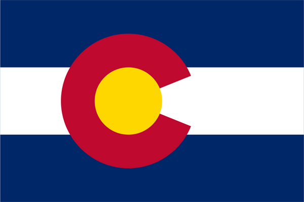 Colorado State Flag – Premium Quality, Made in Ireland – Flags Ireland ...
