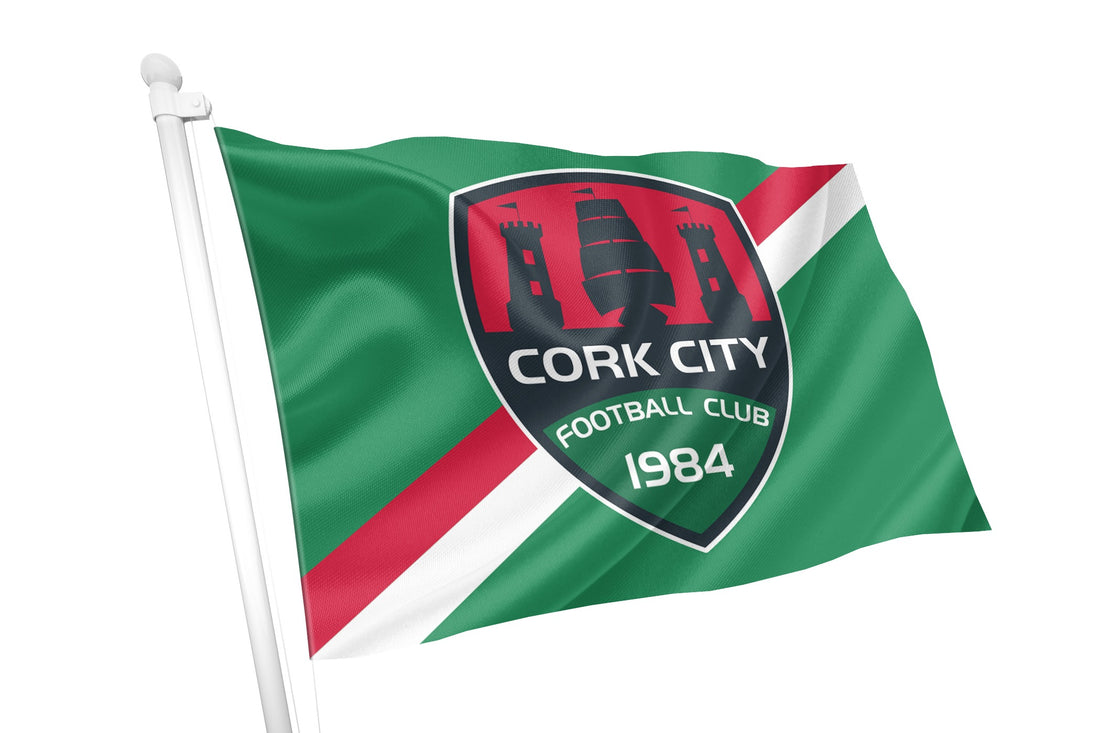 Cork City F.C. Flag – Modern Crest | The Rebel Army | Irish-Made ...