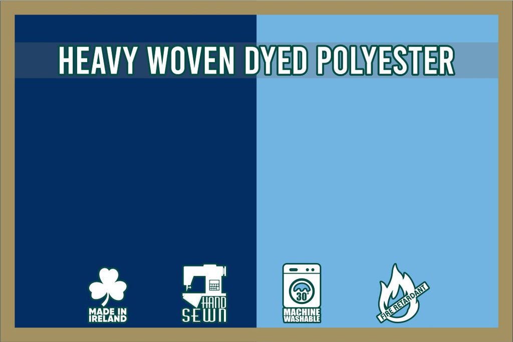 Dark(Dark Royal) & Light(Azure) Blue Coloured Flag – Flags Ireland ...