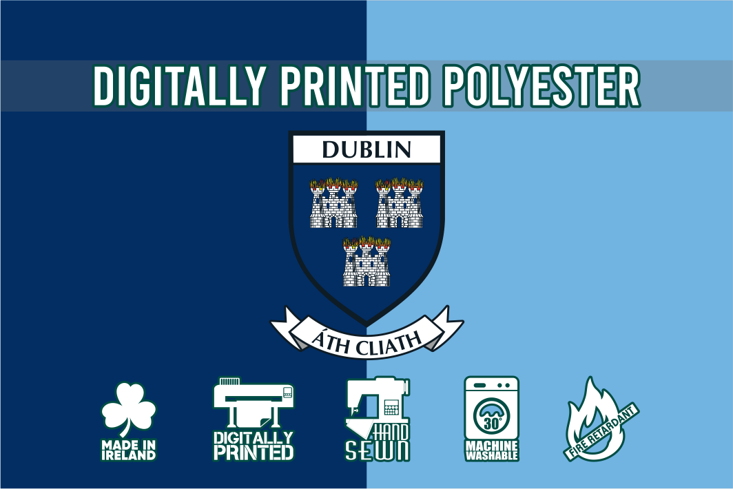 Dublin County Crest Flag – Flags Ireland Prospect Design