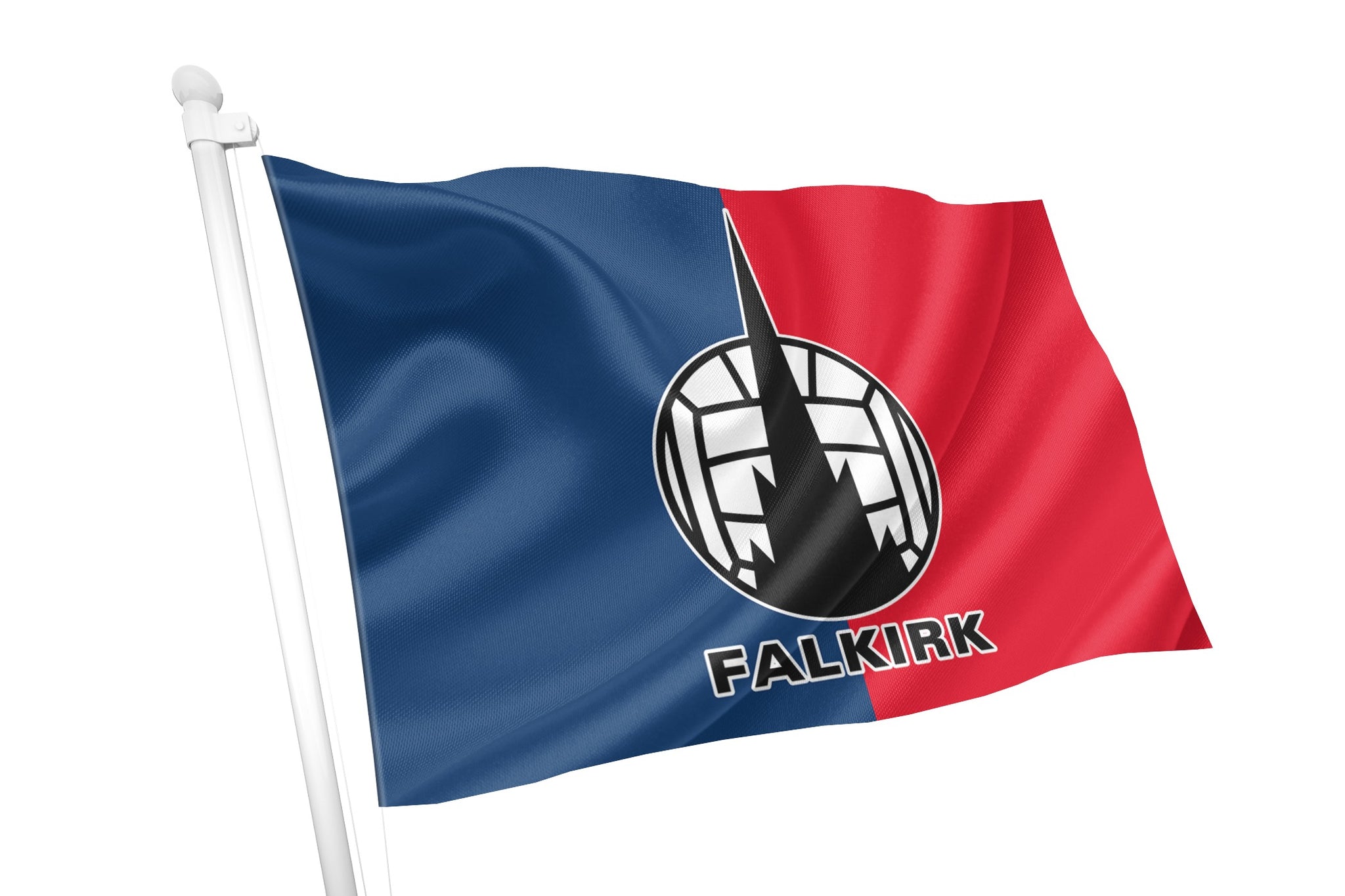 Falkirk Football Club Flag - Ship Worldwide - Made in Ireland – Flags ...
