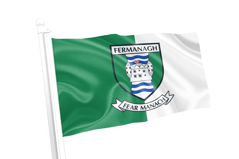Fermanagh County Crest Flag – Flags Ireland Prospect Design