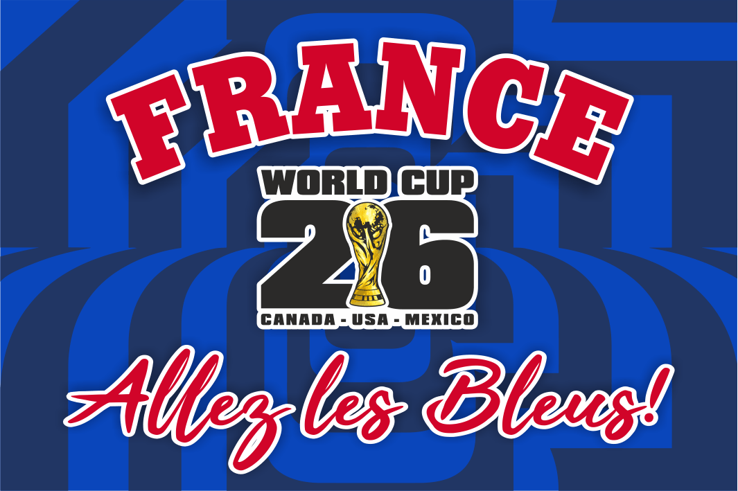 France World Cup 2026 Football Supporter Flag | Les Bleus Fan Flag ...