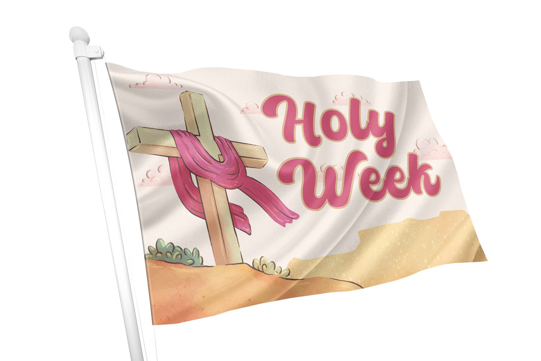 Holy Week Flag – Religious Banner for Churches & Processions ...