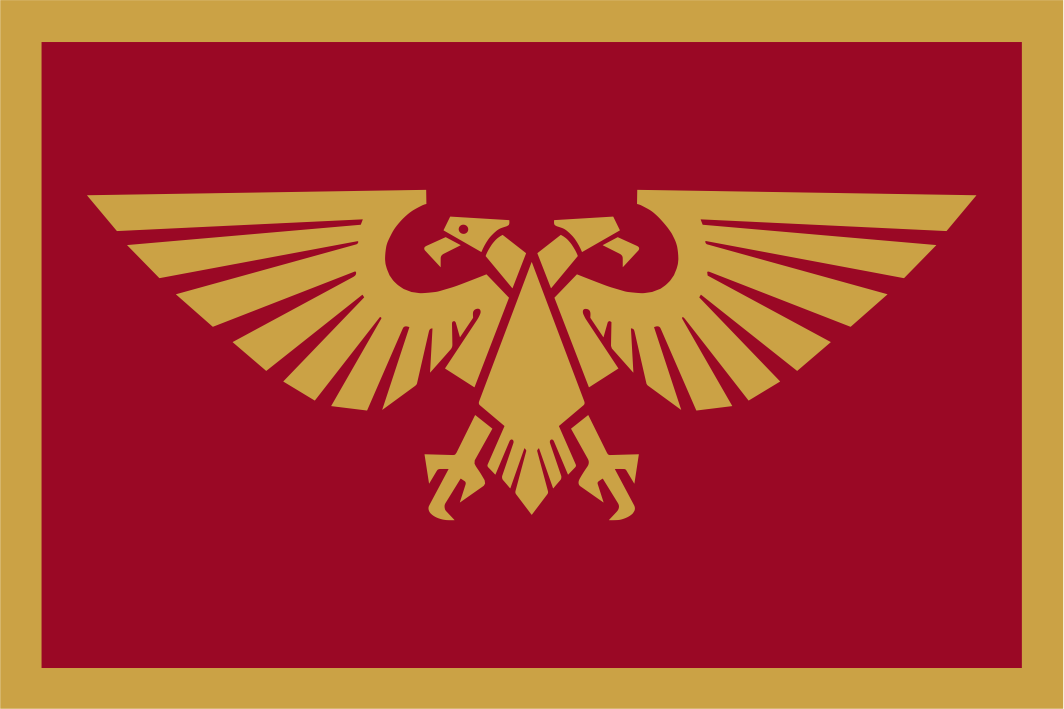 Imperial Aquila Flag | Warhammer 40,000 Imperium Flag | Irish Made ...