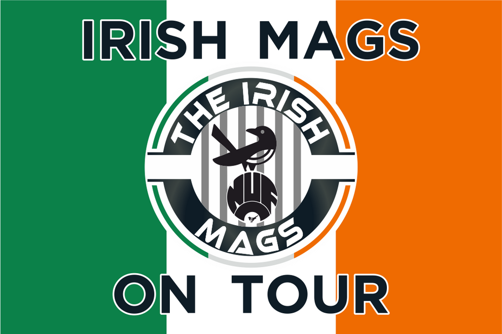 Irish Mags “On Tour” Irish Flag – Newcastle Supporters Flag | Made in ...