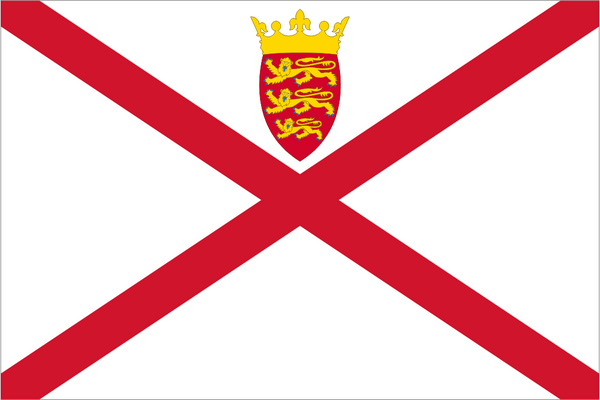 Jersey Flag - Handmade in Ireland | Ships Worldwide | Flags Ireland ...