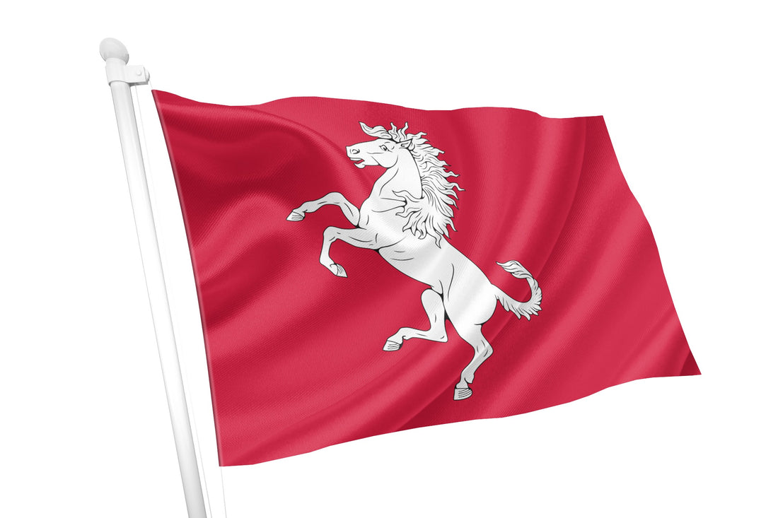 Kent County Flag - Handmade in Ireland | Ships Worldwide | Flags ...