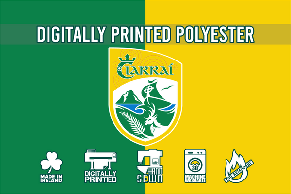 Kerry GAA Crest Flag – Flags Ireland Prospect Design