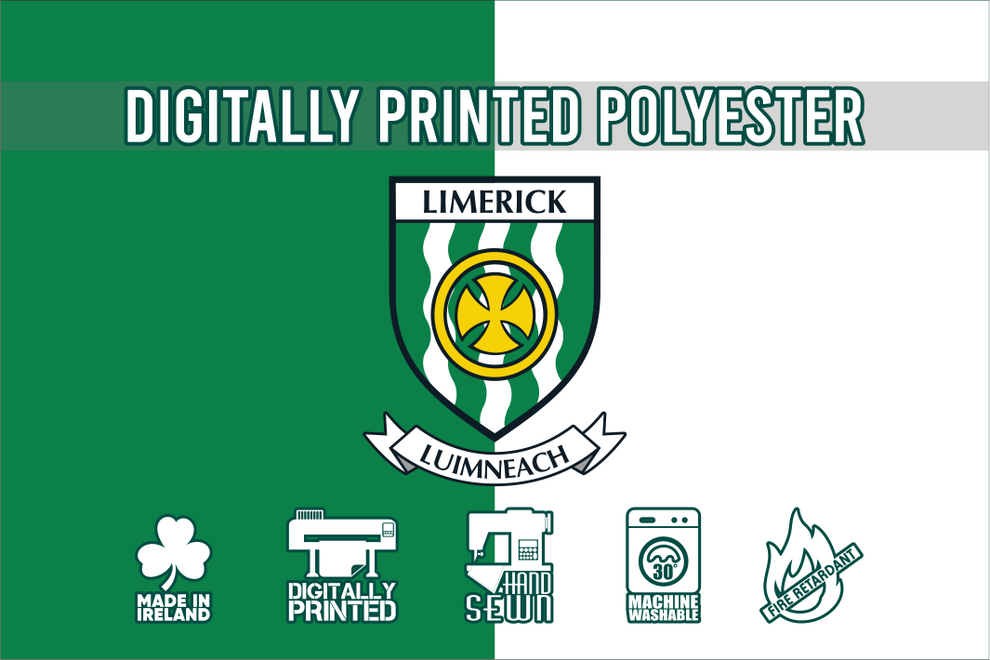 Limerick County Crest Flag – Flags Ireland Prospect Design