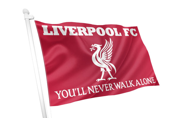 Liverpool FC - You'll Never Walk Alone Flag - High-Quality Knitted ...