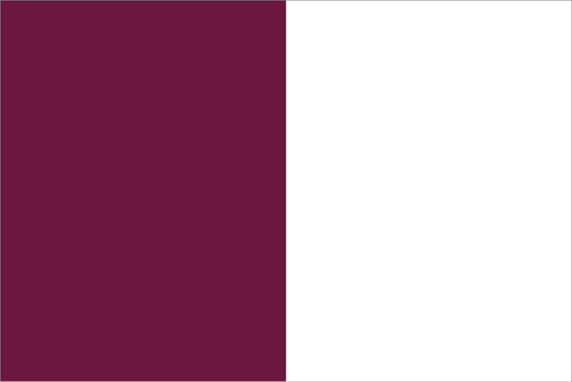 Maroon & White Handwaver Flag – Flags Ireland Prospect Design
