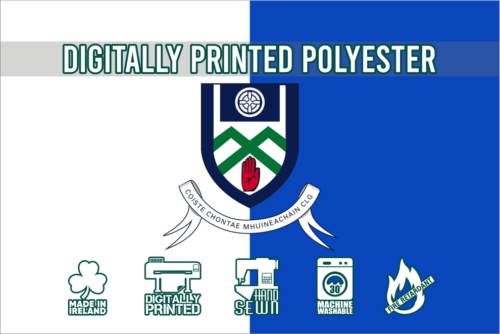 Monaghan GAA Crest Flag – Flags Ireland Prospect Design