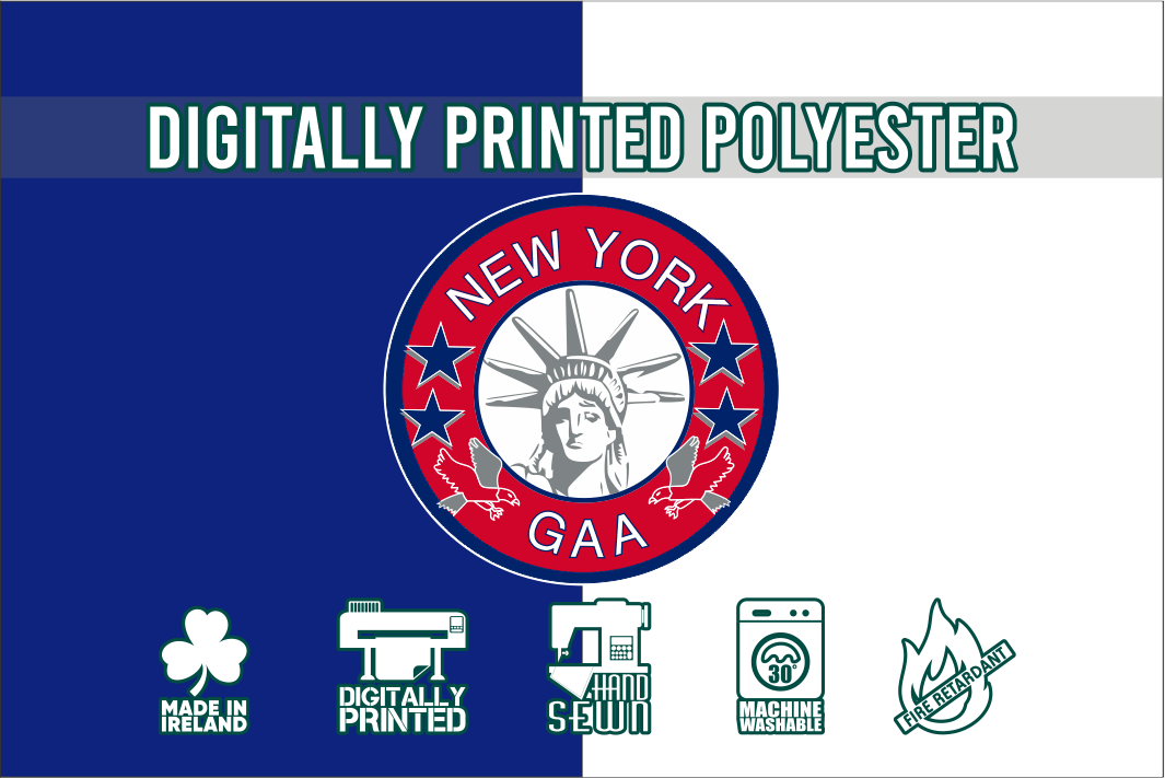 New York GAA Crest Flag – Flags Ireland Prospect Design