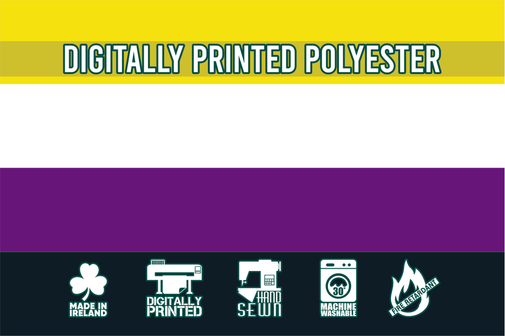 Nonbinary Pride Flag – Flags Ireland Prospect Design