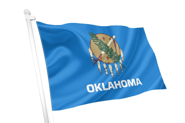 Buy Oklahoma State Flag – Premium Quality, Made in Ireland – Flags ...