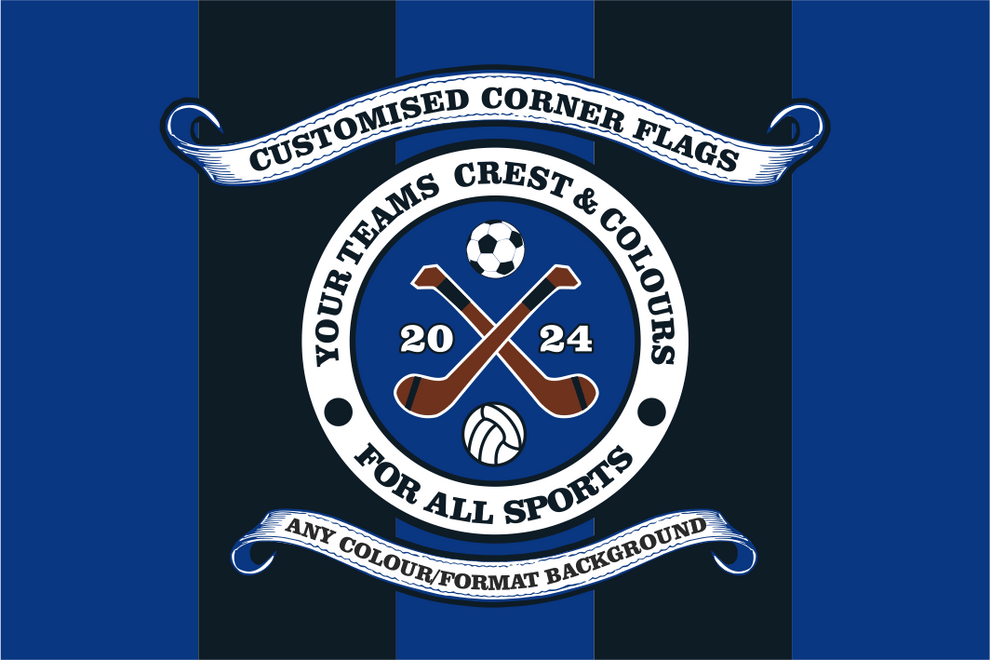 Custom Corner and Pitch Side Flags - Personalised Team Flags Made in ...