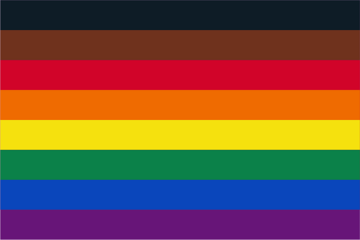 Philadelphia Pride Flag – High-Quality Irish-Made LGBTQ+ Flag | Flags ...