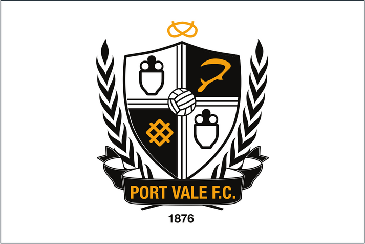 Port Vale Football Club Flag - Premium Knitted Polyester, Multiple ...