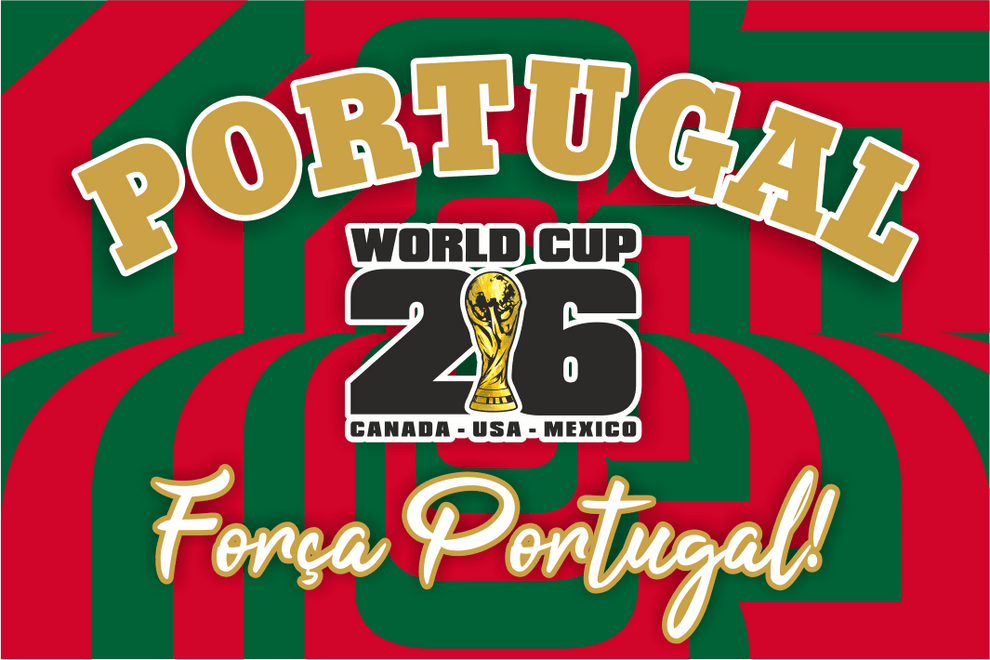 Portugal World Cup 2026 Football Supporter Flag | Portugal Fan Flag ...