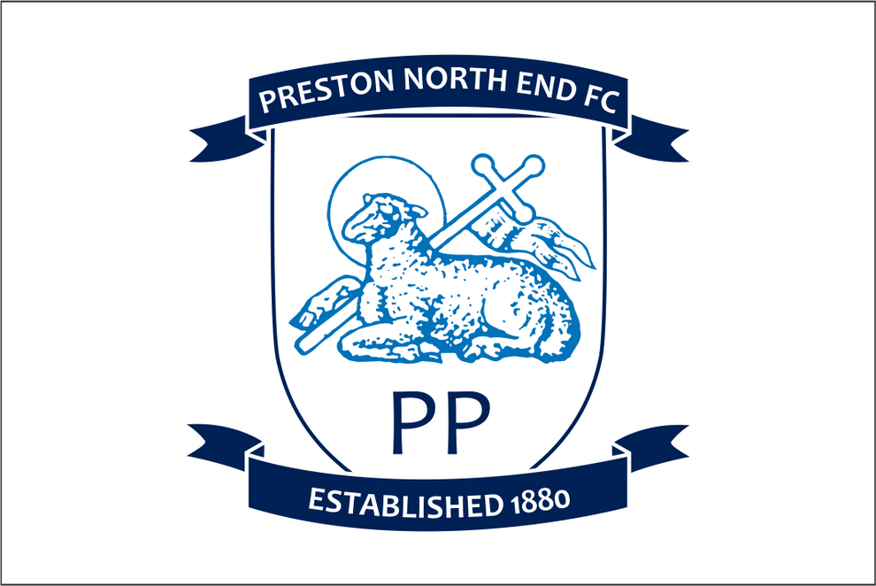 Preston North End Football Club - High-Quality Knitted Polyester Flag ...