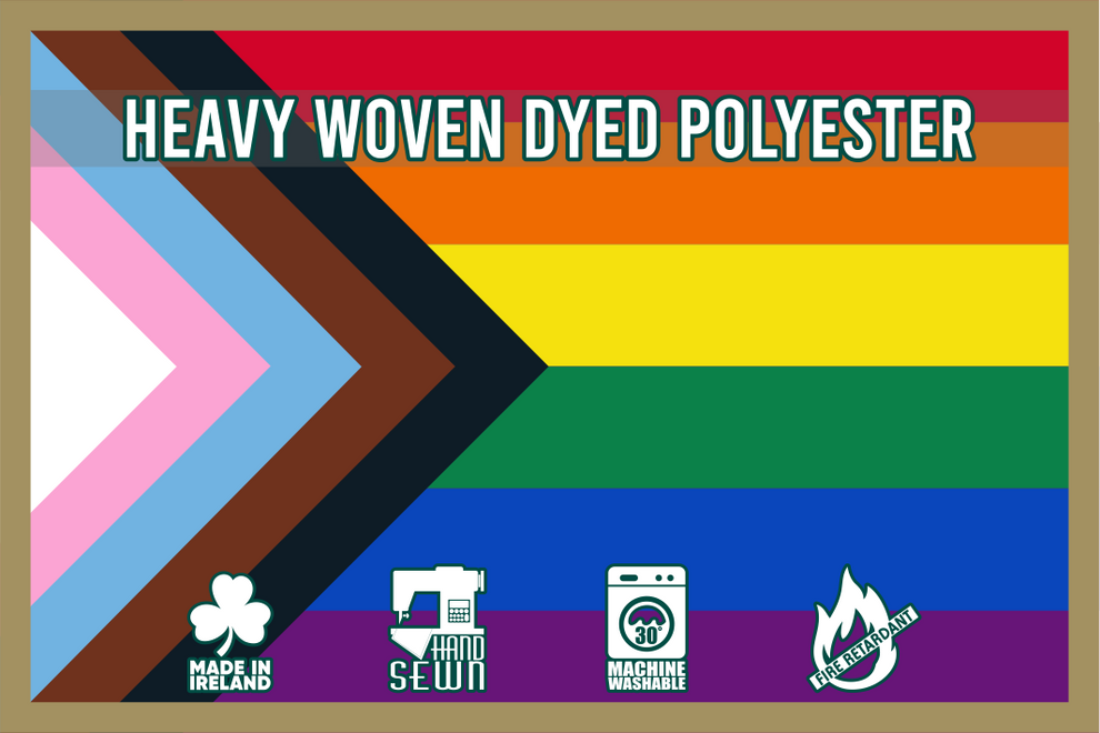 Progress Pride Flag – High-Quality Irish-Made LGBTQ+ Flag | Flags ...