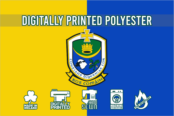 Roscommon GAA Crest Flag – Flags Ireland Prospect Design
