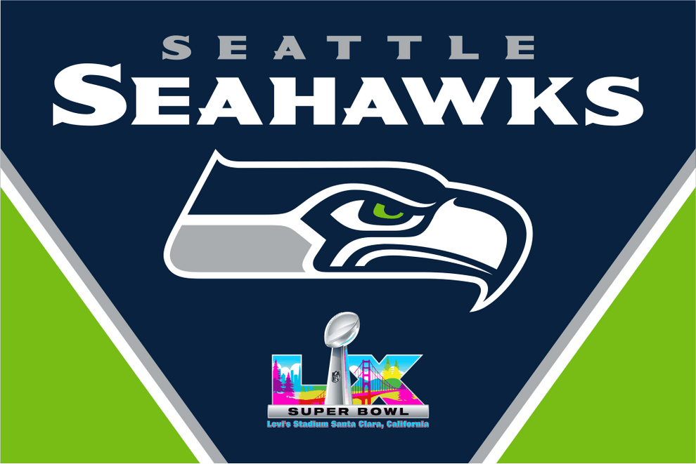 Seattle Seahawks Super Bowl Flag | Seahawks Championship Flag | Irish ...