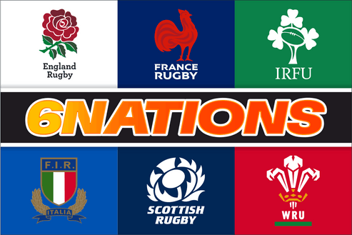 Six Nations Logo Flag | Made in Ireland | Ships Worldwide – Flags ...