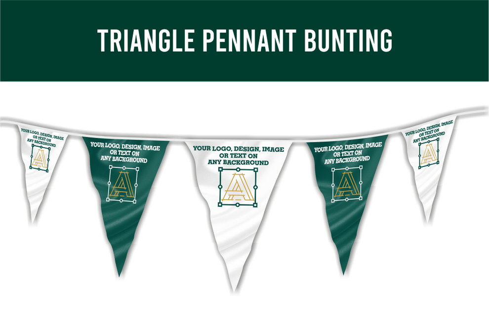 Personalised Logo Bunting – Custom Printed in Ireland | Flags Ireland ...