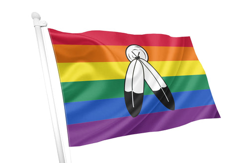 Two-Spirit Pride Flag – High-Quality Irish-Made LGBTQ+ & Indigenous ...