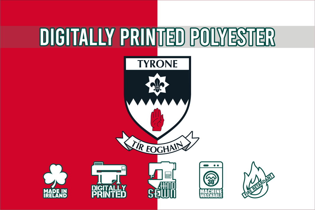 Tyrone County Crest Flag – Flags Ireland Prospect Design