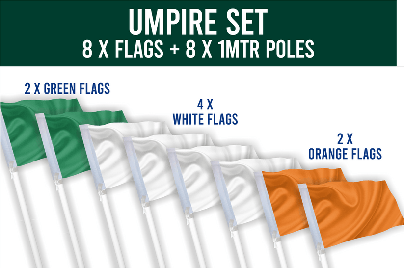 GAA Umpire Flag Set - Made in Ireland | Fast Turnaround – Flags Ireland ...