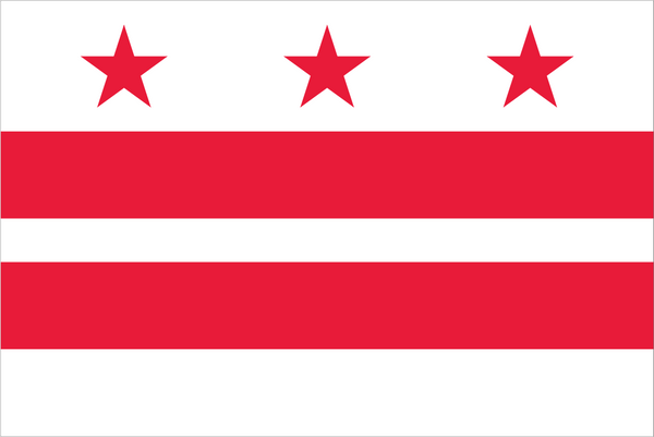 Buy Washington DC (District of Columbia) Flag – Premium Quality, Made ...