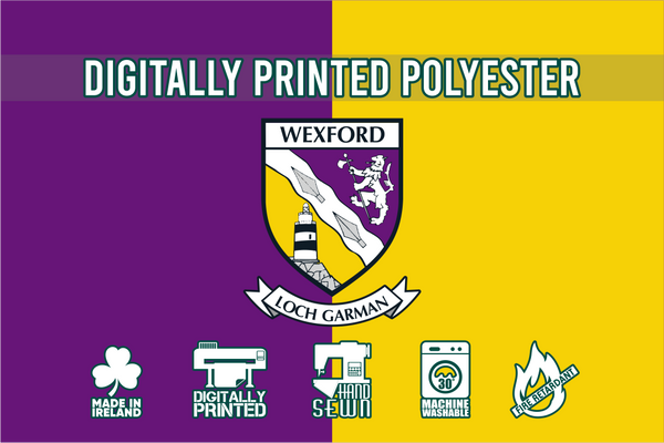 Wexford County Crest Flag – Flags Ireland Prospect Design