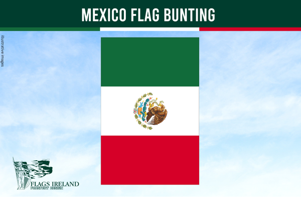 Mexico Flag Bunting – Flags Ireland Prospect Design
