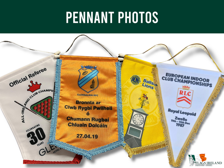 Customisable Pennants - Personalised Team Pennants Made in Ireland ...